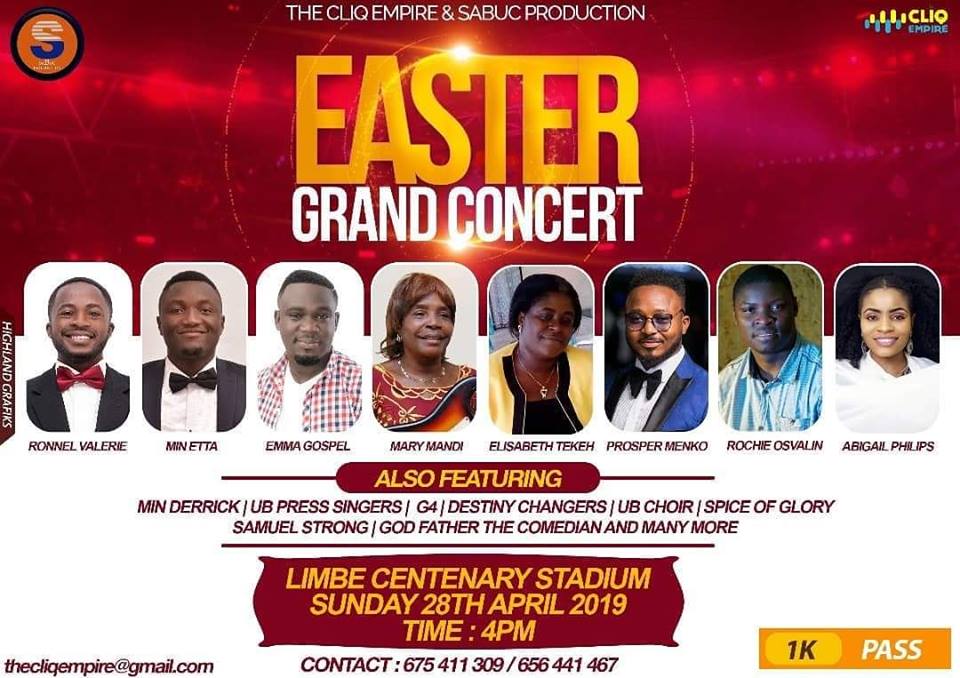 Easter Grand Concert at Limbe - Camfaith